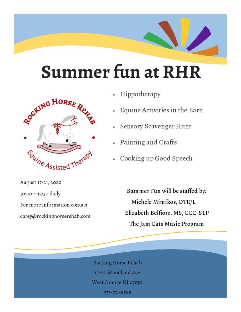 Rocking Horse Rehab - RHR Summer Program!